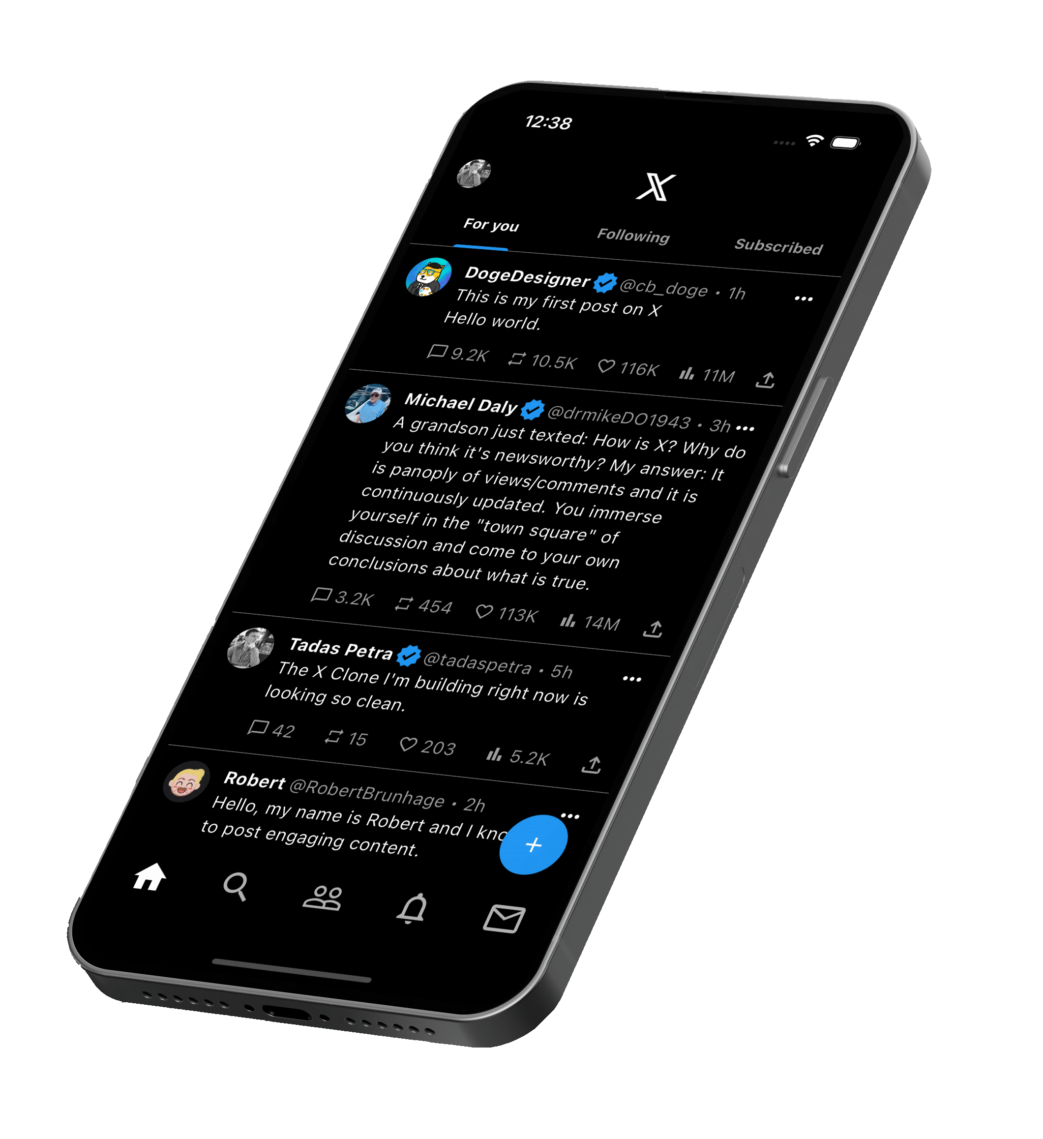 GitHub - hungrimind/x_clone: X Clone built with Flutter
